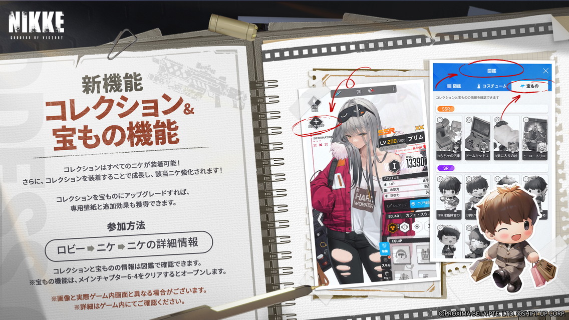 【NIKKE】コレクションは最初からSRを装備させるよりもRを装備させて強化するのが正解？ - NIKKE(ニケ)攻略まとめ | GAMEΩ【最強攻略】ゲーマーのためのサイト